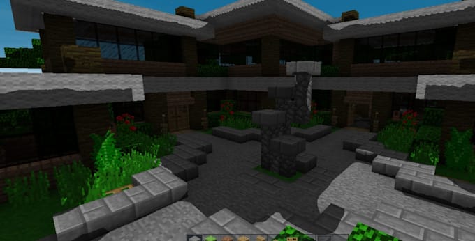 Create a minecraft schematic by Pixel_up0405 | Fiverr