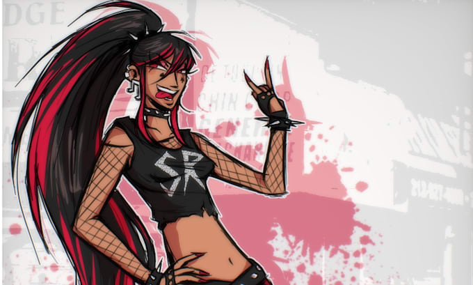 Draw 2000s cartoon y2k style character art, fanart, pfps nsfw or sfw by ...