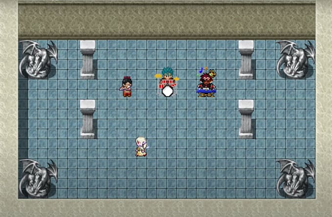 Design 2d npc character,game assets, sprite sheet,game maker,rpg ...