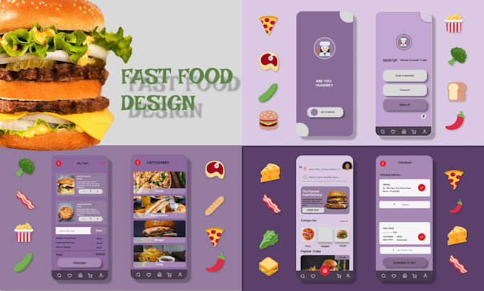 Design modern mobile app ui ux design prototype figma by Masouda786 ...