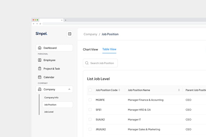 Design for your hris platform using figma by Deaniarmis | Fiverr