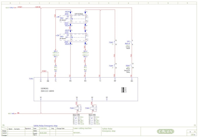 Electrical drawing via eplan or autocad electric by Mbs_automation | Fiverr