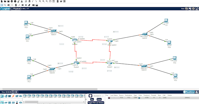 Do your cisco packet tracer projects and labs by Hizarjamal | Fiverr