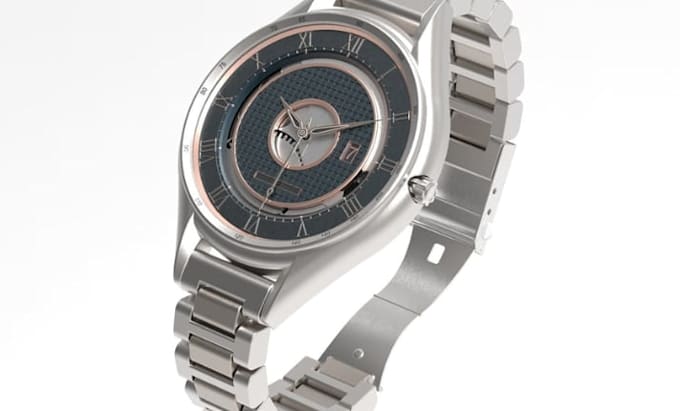 Do 3d cgi wristwatch design, wrist watch animation by Greg_schw | Fiverr