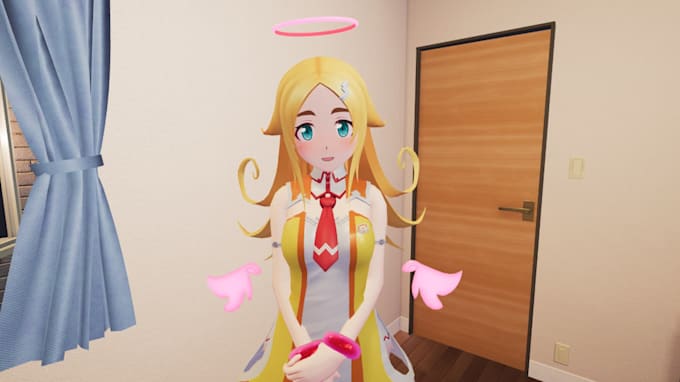Create mmd model, vroid 3d for vtuber, vrchat, vrchat, mmd pv, 3d model, sfm by Jack65232 | Fiverr