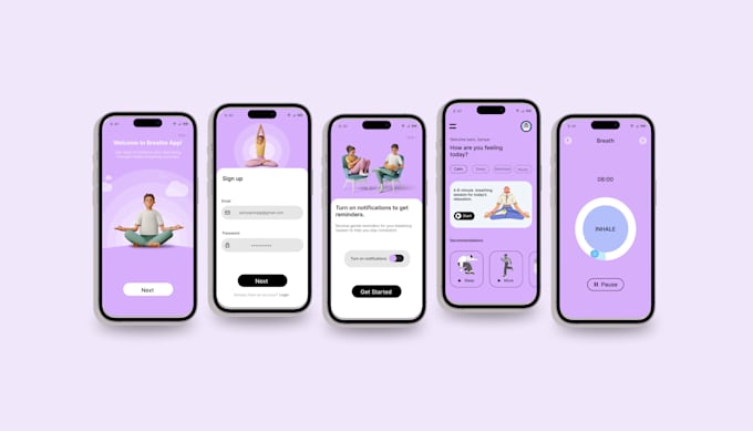 Do mobile app ui ux design, dashboard, website ui ux design in figma by Saniya_ankalgi | Fiverr