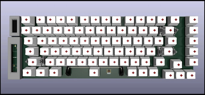Design mechanical keyboard pcbs and their enclosures by Greg_cs_ | Fiverr
