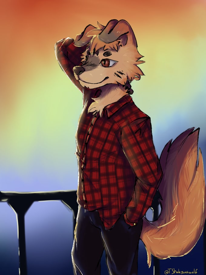 Draw your fursona or furry character by Tobbywood | Fiverr