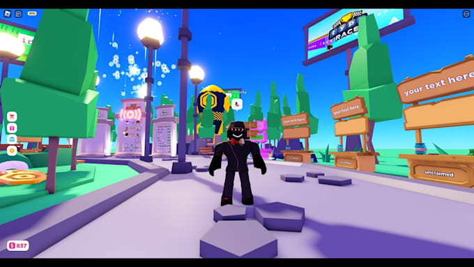 Roblox simulator gameplay,script,obby roblox, guis,map,combat system ...