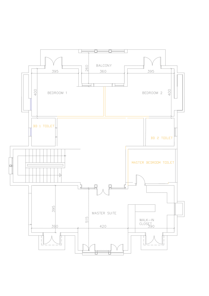 Create professional 2d floor plan layouts in autocad by Philippebarakat ...