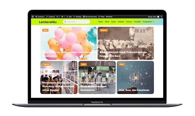 Create a stunning wordpress blog for your business by Riki_illust | Fiverr
