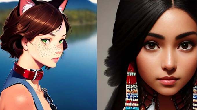 Do custom image generation with stable diffusion by Jenny_jonthan | Fiverr