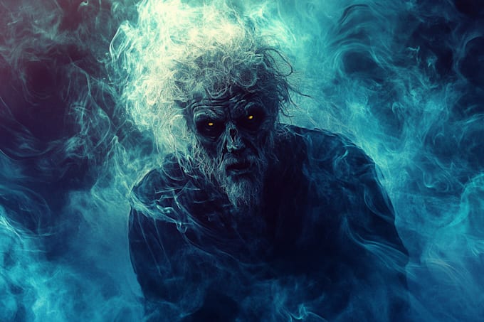 Draw fantasy horror villain character art by Imenlkhiria | Fiverr