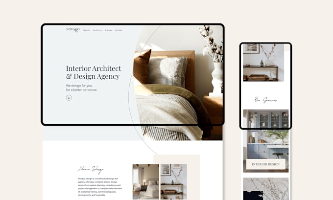 Design a bespoke custom personal portfolio website in figma by ...