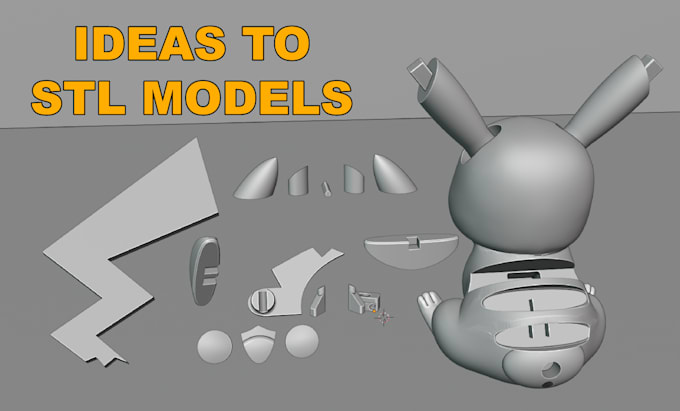 Create or edit 3d model stl files for 3d printing projects by Growpop ...