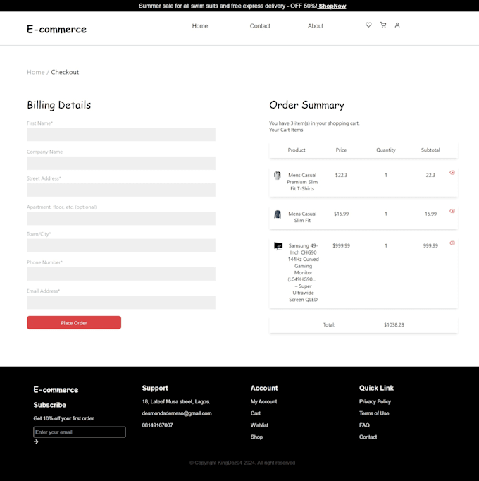Create responsive and user friendly websites with react js by Ademola ...