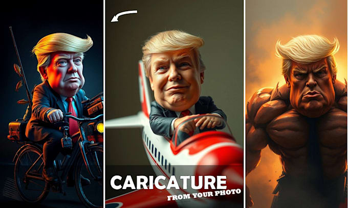 Design custom caricature art and illustrations by Theproject01872 | Fiverr