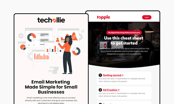 Convert your design layout into email template html coding by Yannis ...