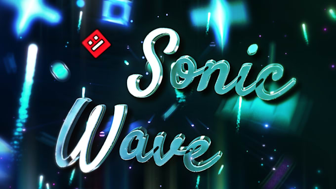 Make you an amazing 3d geometry dash thumbnail by Animized | Fiverr