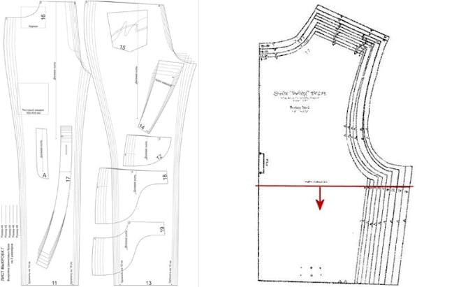 Create sewing pattern maker pattern grading cloth sewing fashion clo 3d ...