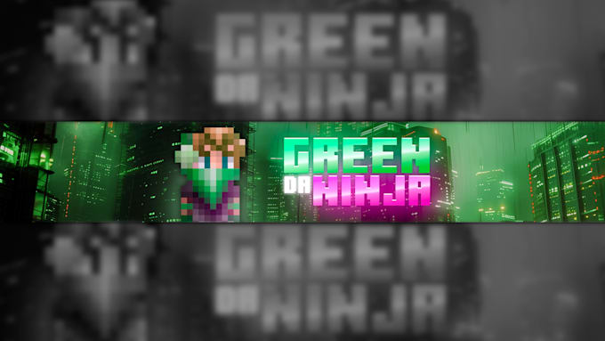 Create pixel header for your channel by Gillyrs | Fiverr