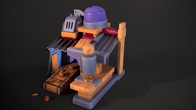 3d digital building,3d printable stl file,cad model medieval terrain ...