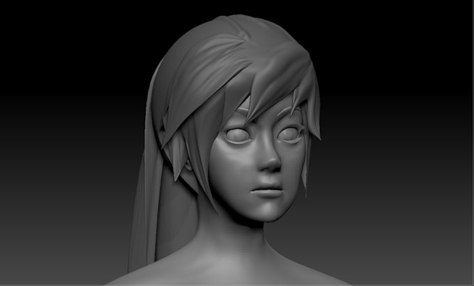 Do realistic printable human head bust 3d face metahuman in blender ...