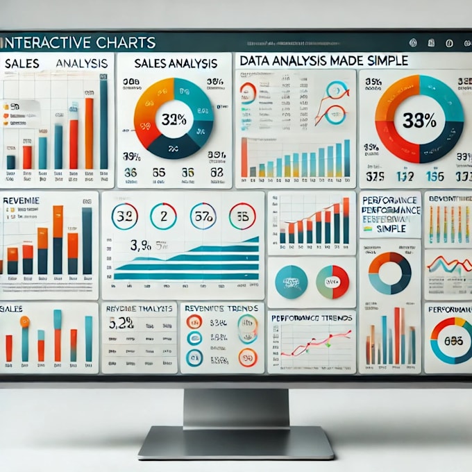 Design professional excel dashboard and interactive charts by ...
