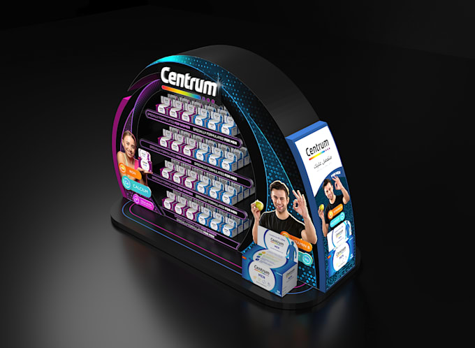 Design stunning 3d exhibition booths and creative displays by Aby_lab ...