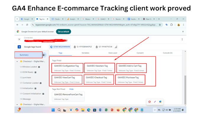 Setup enhance ecommerce tracking, ga4 conversion tracking by Smshoriful | Fiverr
