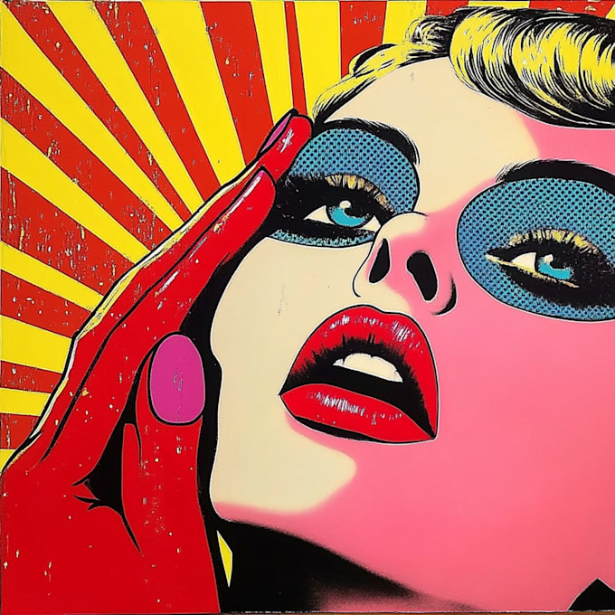 Draw andy warhol pop art portrait from your photo by Susaraclark | Fiverr