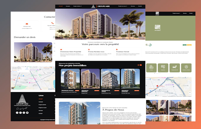 Create a website using tailwind css nuxt js, vue js by Saraharar485 | Fiverr