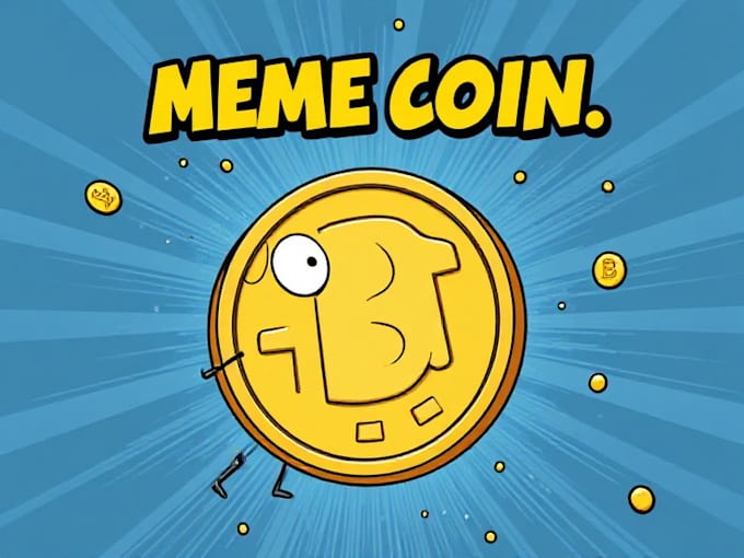Create memecoin art, funny meme, crypto meme coin art, meme coin art, comics art by ...