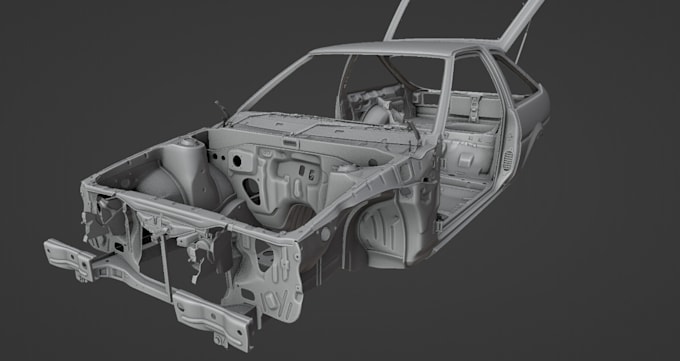 Fix 3d car stl, ztl and obj file for printing,zbrush sculpture,ttrpg ...