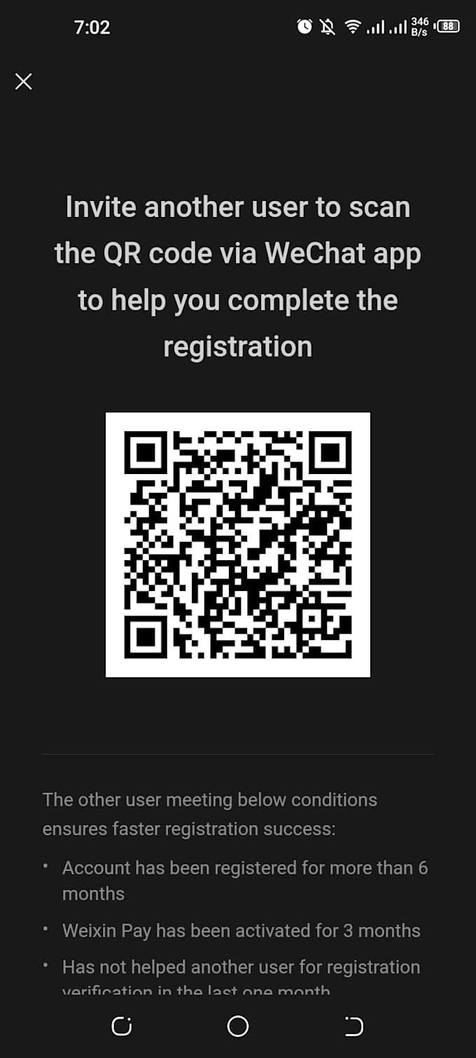 Activate the official wechat account and scan the qr code by Kapulonganii03 | Fiverr