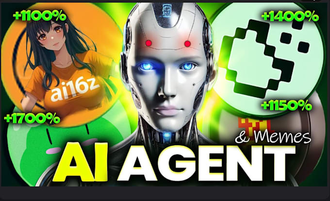 Create crypto ai agent, create meme ai token, ai agent crypto token ...