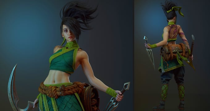 3d character modeling stylized character fortnite game character unreal ...
