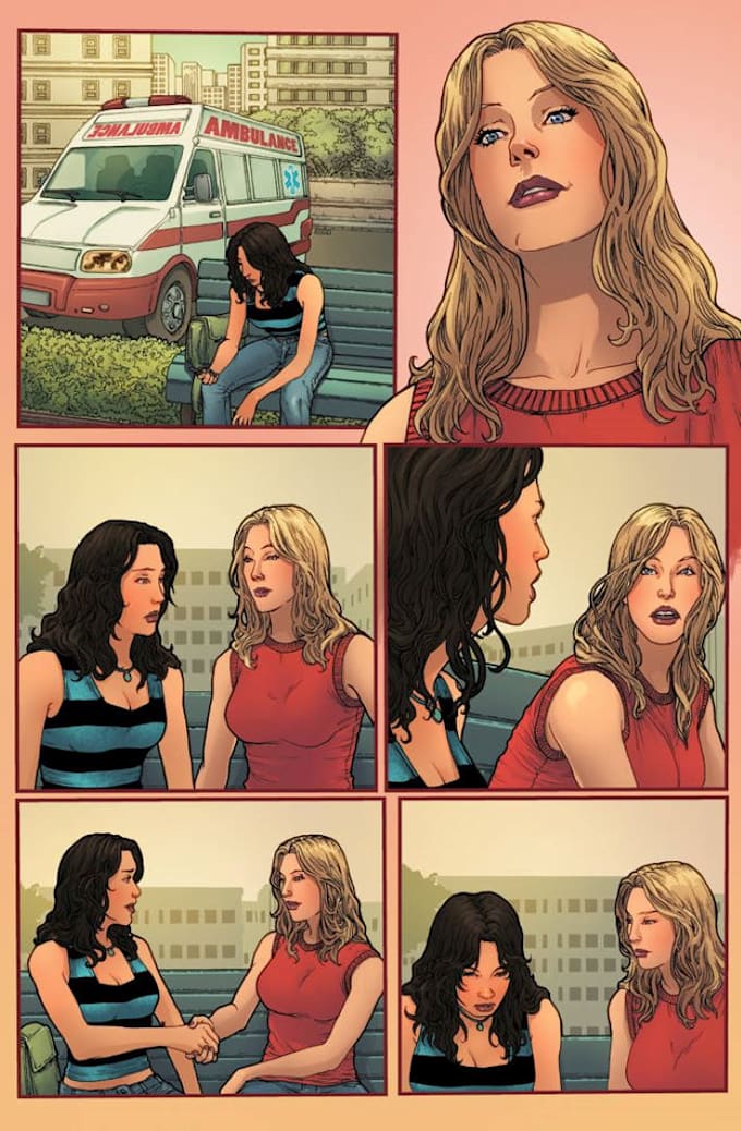 Draw comic illustration, comic book page, cartoon comic, anime comic ...