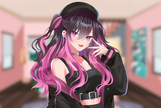 Draw pfp anime illustration, fanart, original chracter, concept art ...