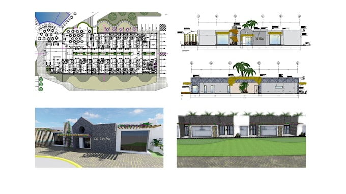Planos, proyectos de arquitectura, modelado 3d y renders by Arqmariagil ...