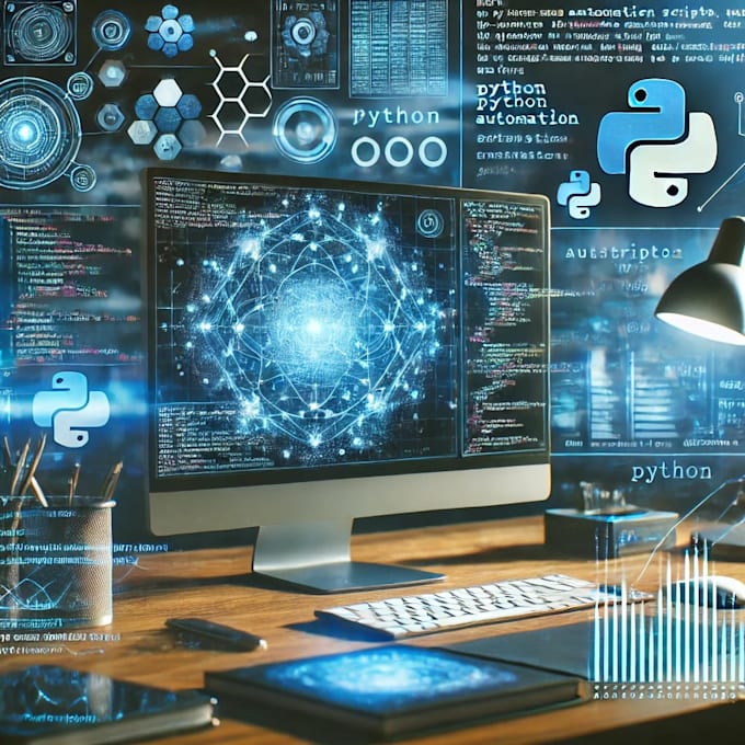 Create a python automation script by Ben_clough | Fiverr