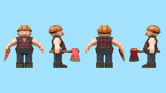 Low poly 3d model animation in retro psx ps1 ps2 n64 style for vr ar by ...