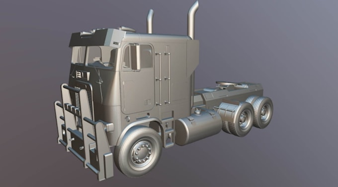 Fix 3d car stl, ztl and obj file for printing, zbrush sculpture, ttrpg ...