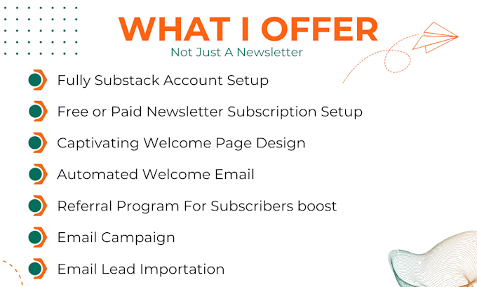Setup substack account and management, design substack editable email ... Setup substack account and management, design substack editable email ...