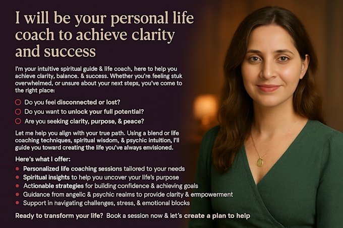 Be your personal life coach to achieve clarity and success by ...