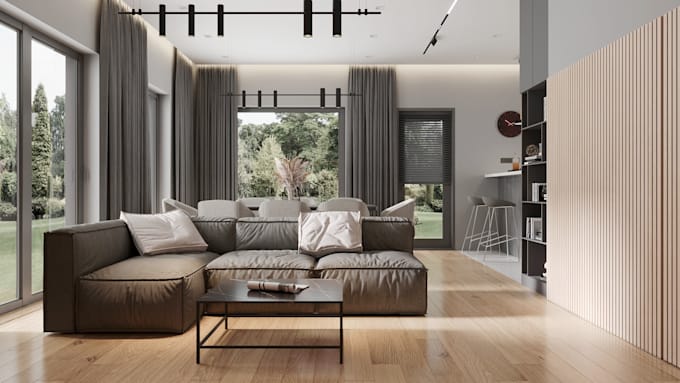 Floor plan , 360 panoramic , 3d rendering by Evgeniyiakovlev | Fiverr