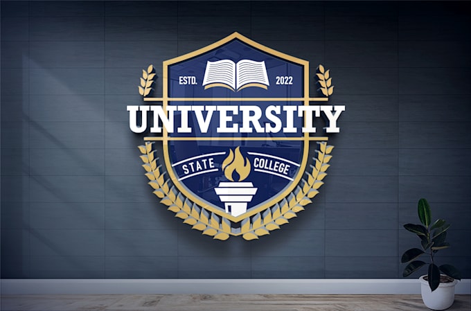 Design school, college, university, educational and family crest by ...