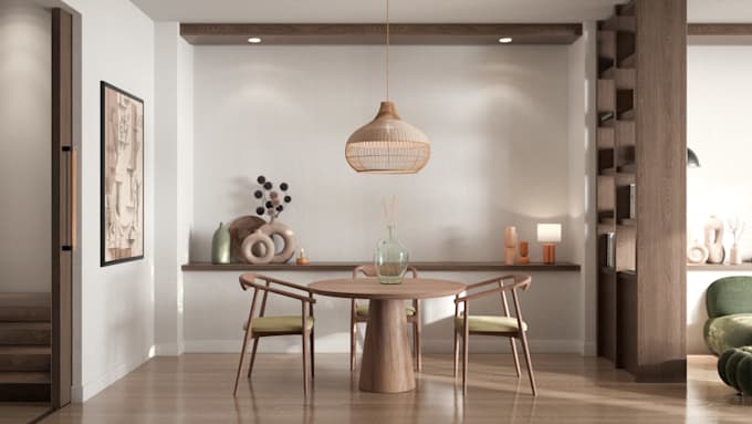 Design interiors with photorealistic 3d renders by Sunfenris | Fiverr