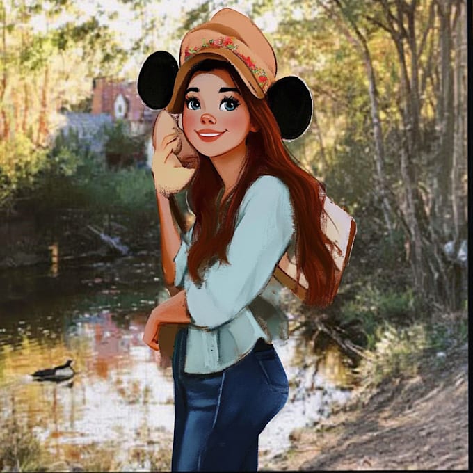 Draw you an amazing portrait disney cartoon style by Roshankm | Fiverr