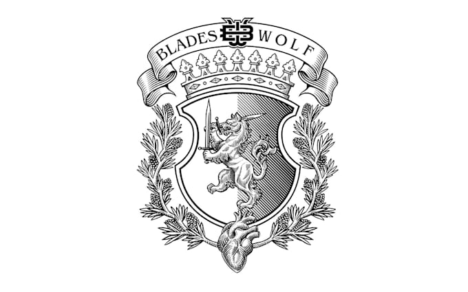 Design, luxury, heraldic, vintage, family crest logo by Lizzie_scott ...
